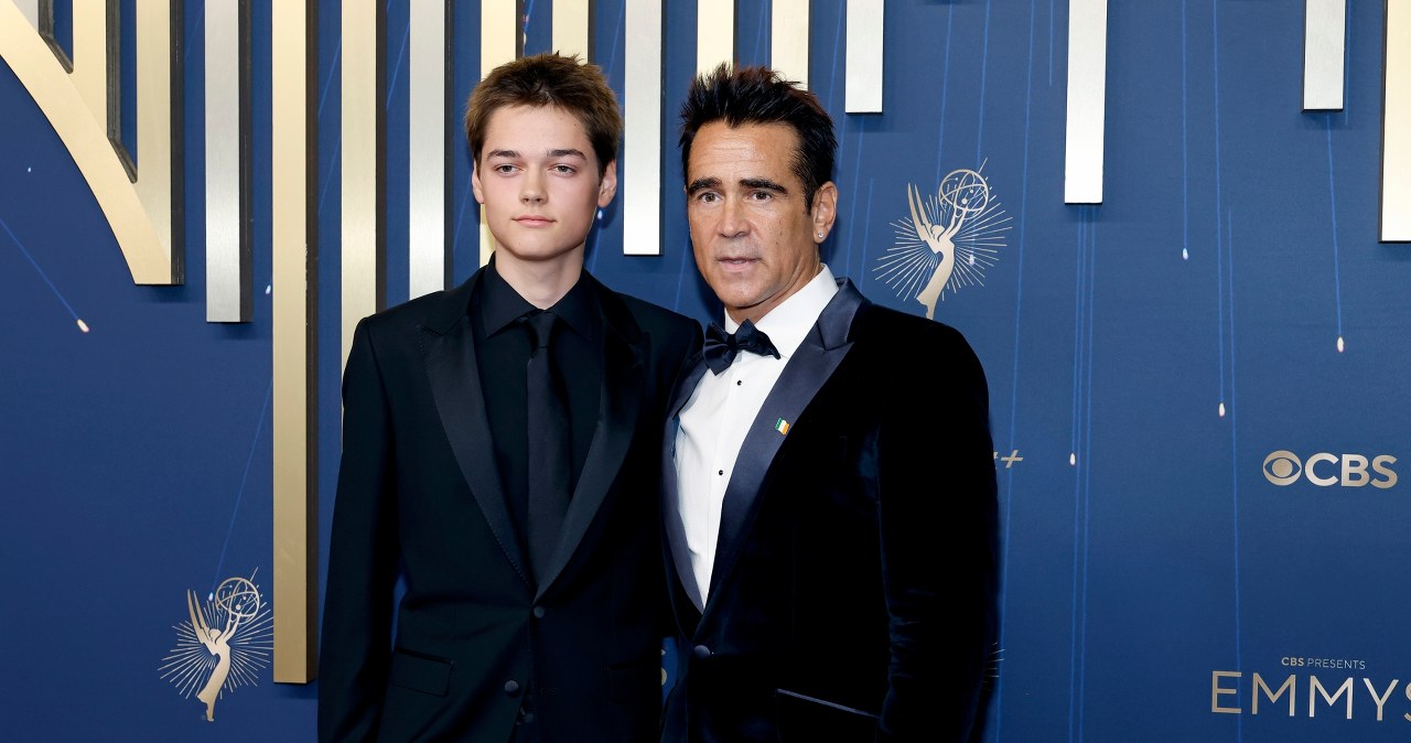 Colin Farrell pokazał się z nastoletnim synem. Podobny do sławnego ojca ...