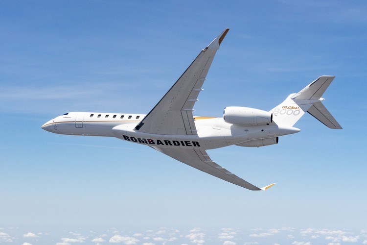 Bombardier z najszybszym prywatnym odrzutowcem na świecie. To Global ...