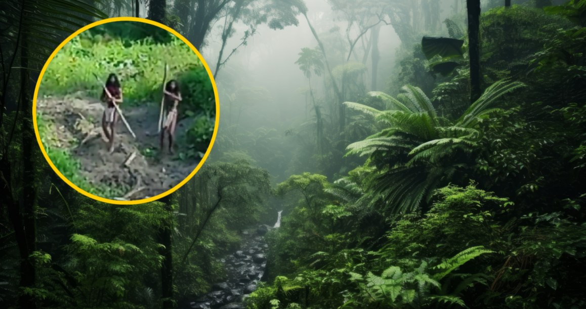 Sceny jak z Avatara! Operator buldożera spotkał w dżungli tajemnicze ...